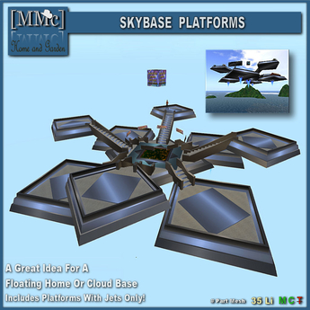 Second Life Marketplace - Floating Skybase/Platforms